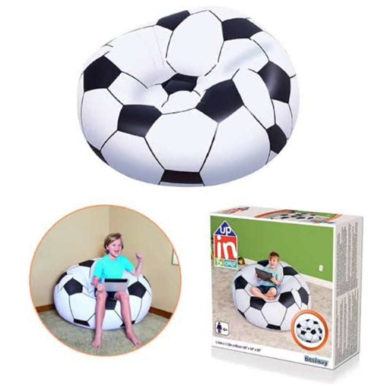 Inflatable seat Bestway InflatableBeanless Soccer Ball Chair - Best ...