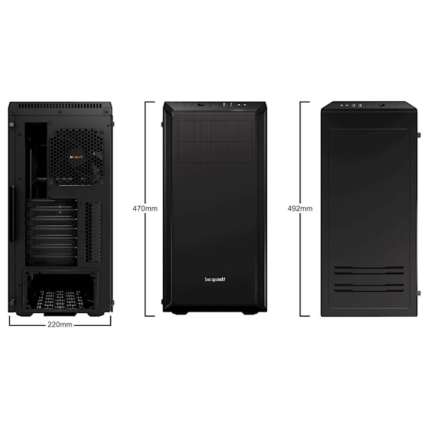 ქეისი Be Quiet BGW21 PURE BASE 600, Computer Case, ATX, M-ATX, Mini-ITX ...