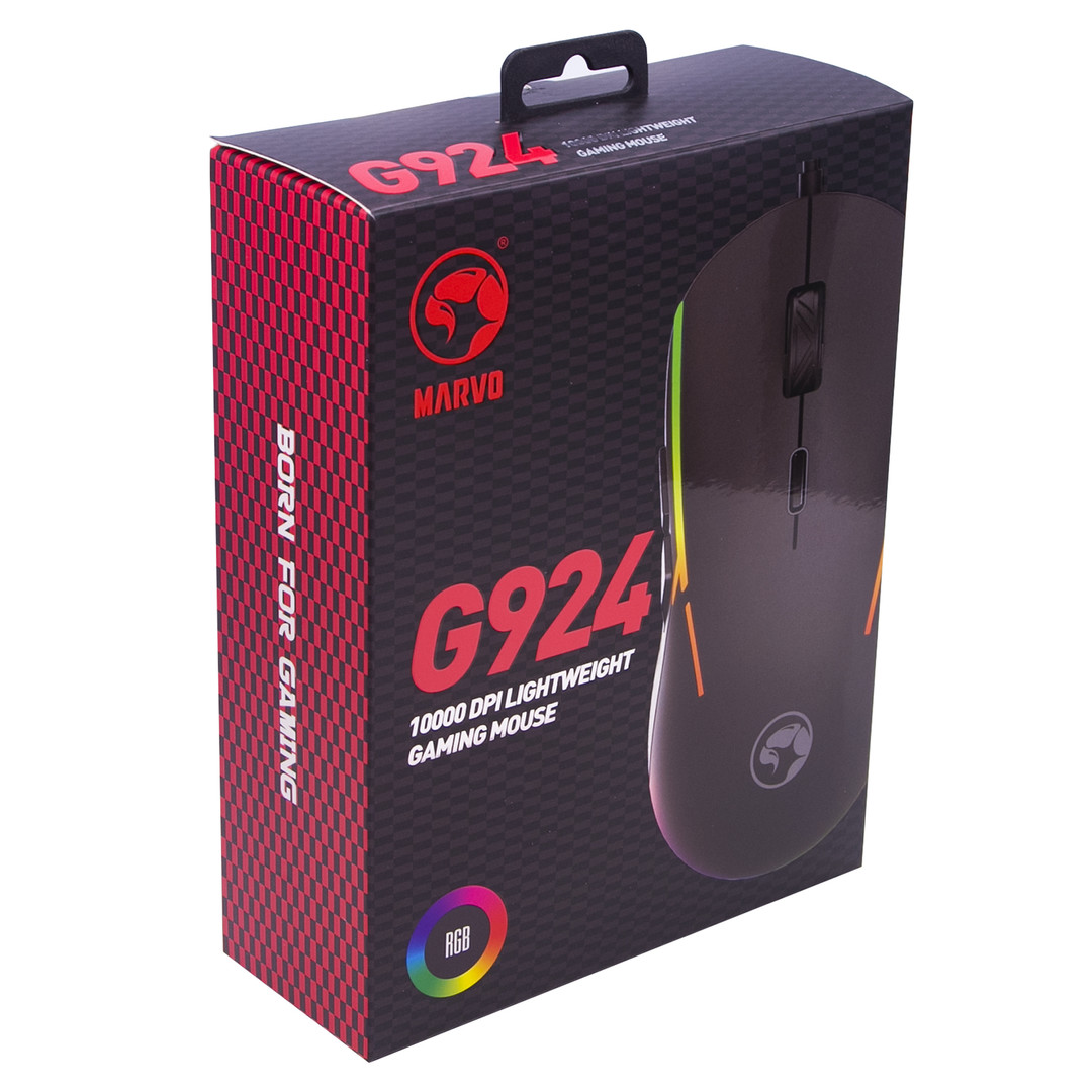 მაუსი Marvo G924 Gaming Mouse - შეიძინეთ ონლაინ, საუკეთესო ფასი და ხარისხი