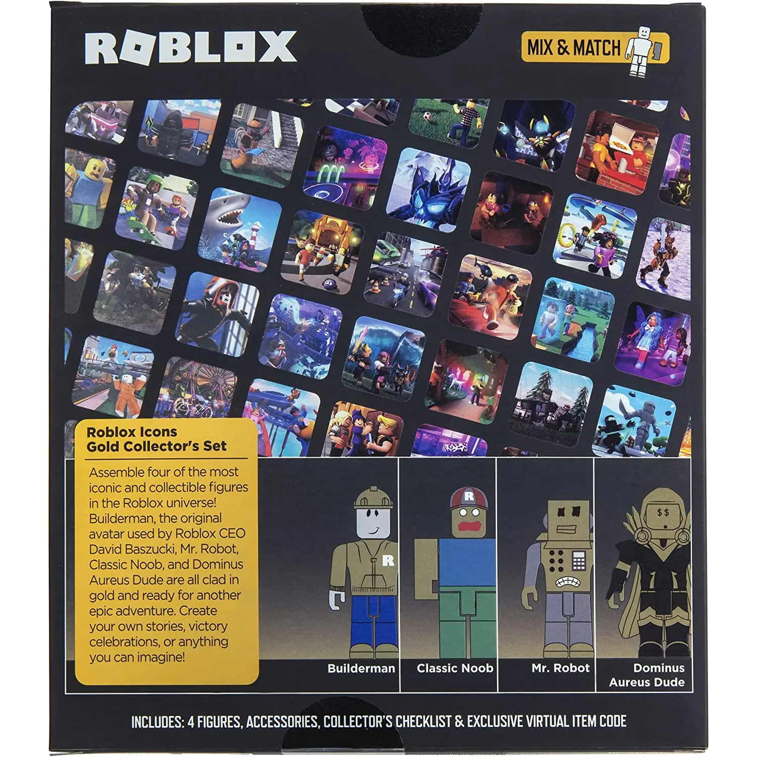 ფიგურების ნაკრები Roblox Four Figure Pack Roblox Icons - 15th ...