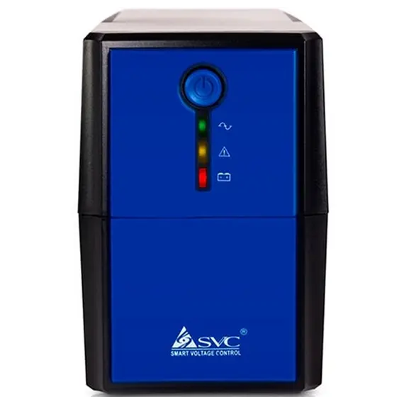 Power supply UPS - SVC V-1050, 1050VA, 630W, LED, line interactive UPS - Best Quality, Shop Online