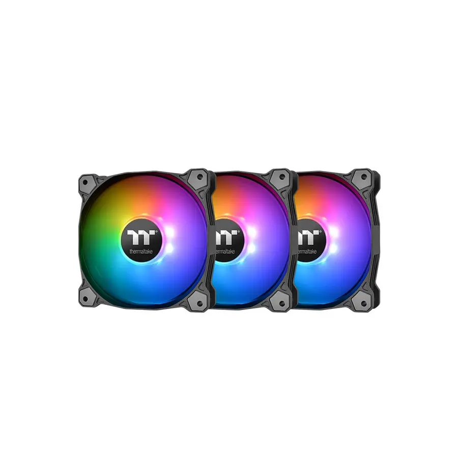 ქულერი Thertmaltake Pure Plus 12 RGB Radiator Fan TT Premium Edition (3 ...