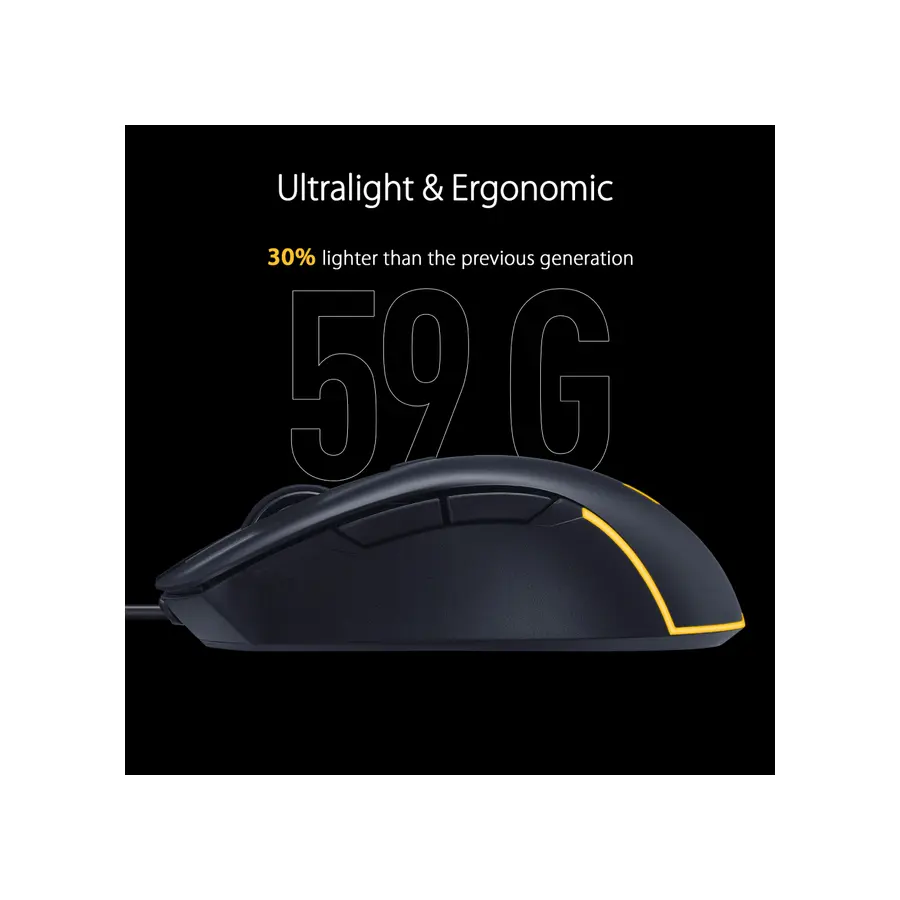 მაუსი ASUS TUF Gaming M3 Gen II mouse Right-hand USB Type-C Optical ...